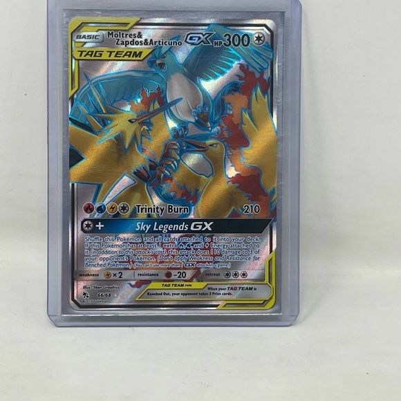 Pokemon | Toys | Pokemon Moltres Zapdos Articuno Tag Team Gx 6668 Full ...